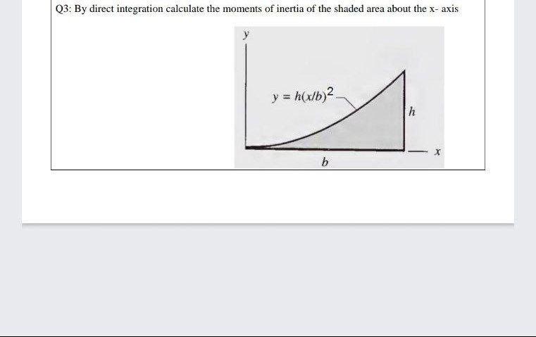 Solved Q3: By direct integration calculate the moments of | Chegg.com