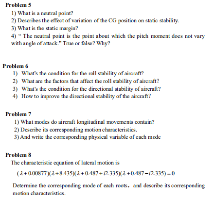Solved Problem 5 1) What is a neutral point? 2) Describes | Chegg.com
