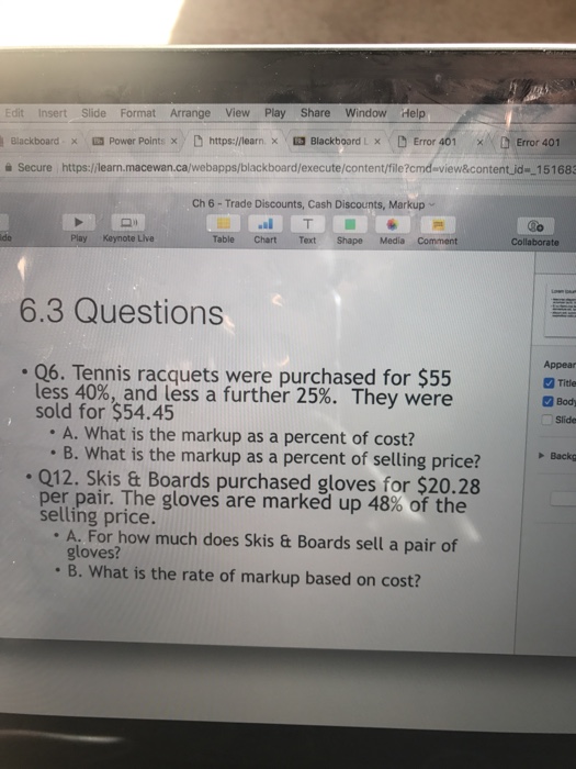 Solved Edit Insert Slide Format Arrange View Play Share | Chegg.com
