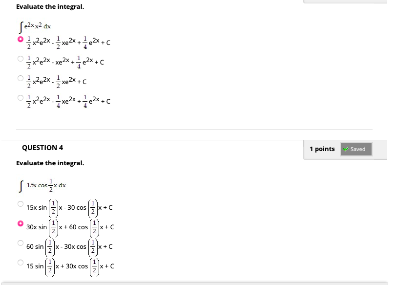 Solved Evaluate the integral. | Chegg.com