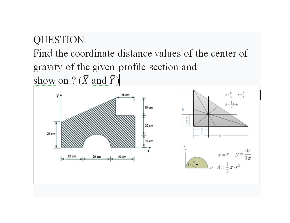 Solved QUESTION Find the coordinate distance values of the | Chegg.com