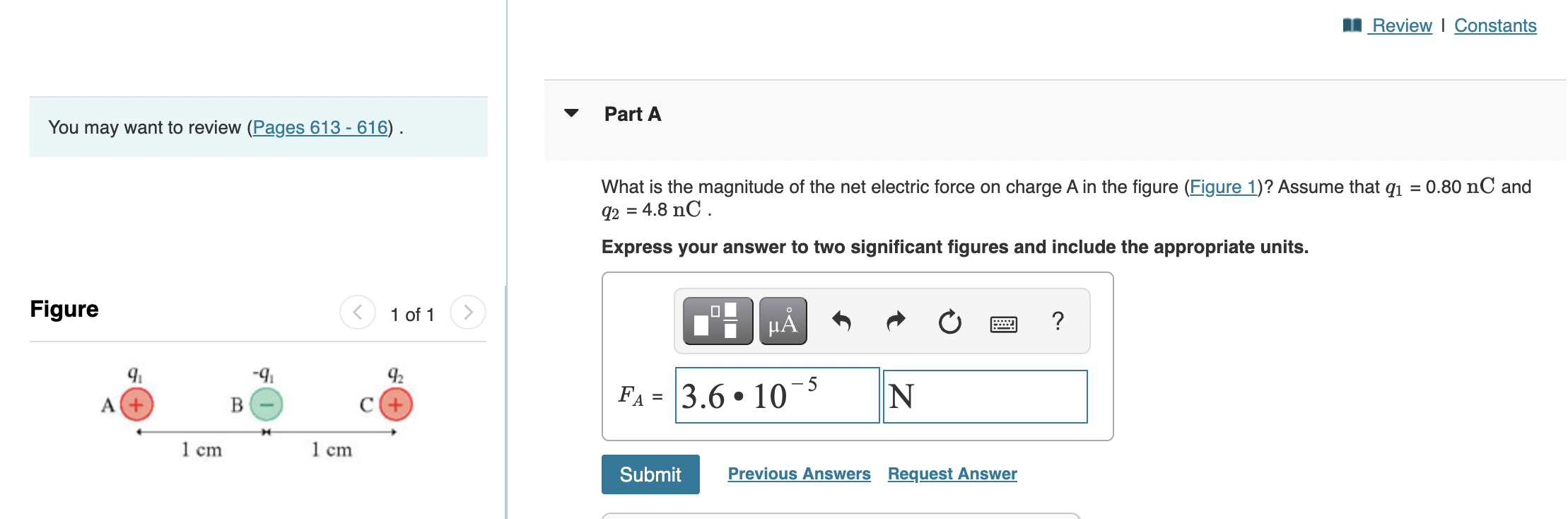 Solved You May Want To Review Part A What Is The Magnitude