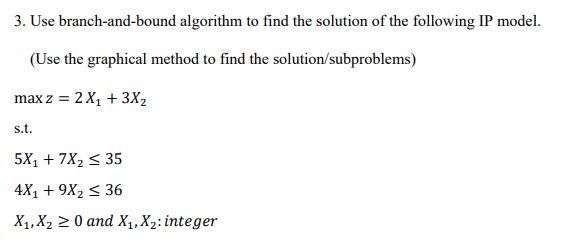 Solved (Use the graphical method to find | Chegg.com