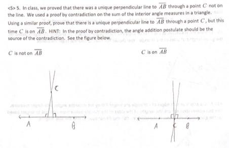 Solved Prove the figure with point C on line AB Please | Chegg.com