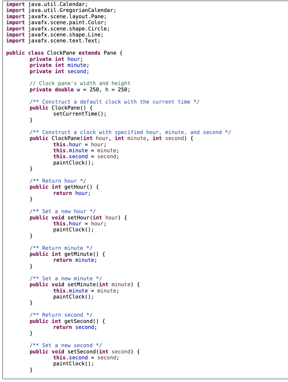 Solved import java.util. Calendar; import java.util. | Chegg.com