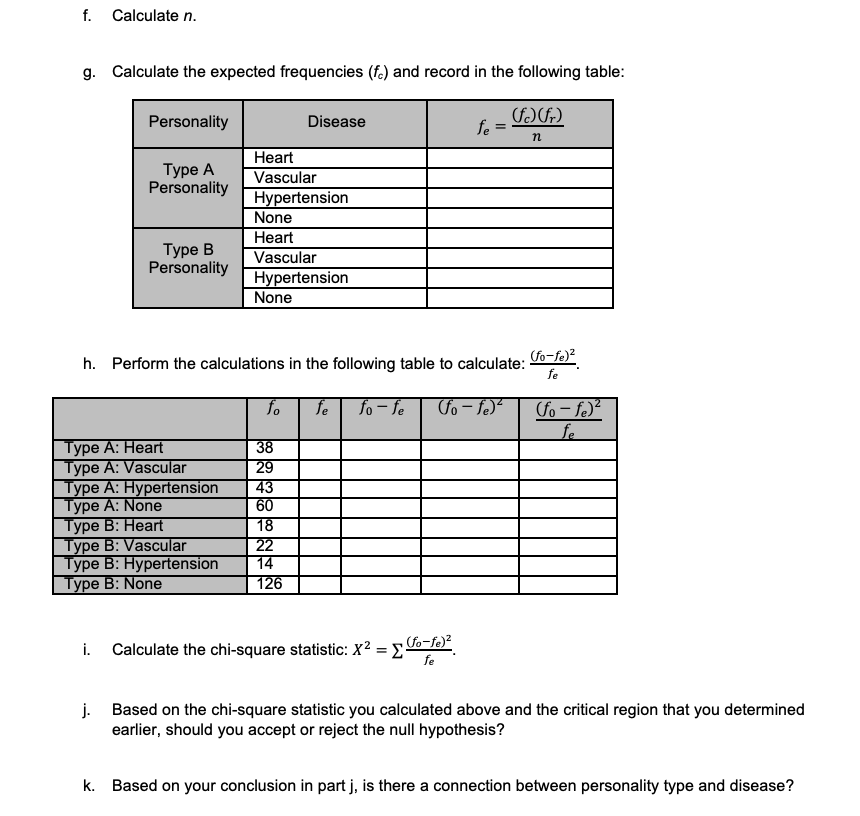 Solved 2. Chi-Square: Friedman and Roseman (1974) have | Chegg.com