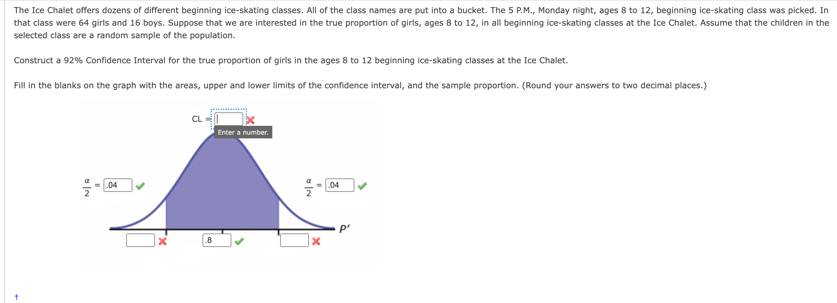 Solved selected class are a random sample of the population. | Chegg.com