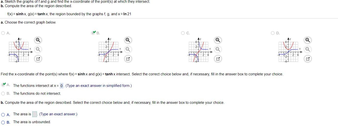 Solved a. Sketch the graphs off and g and find the | Chegg.com