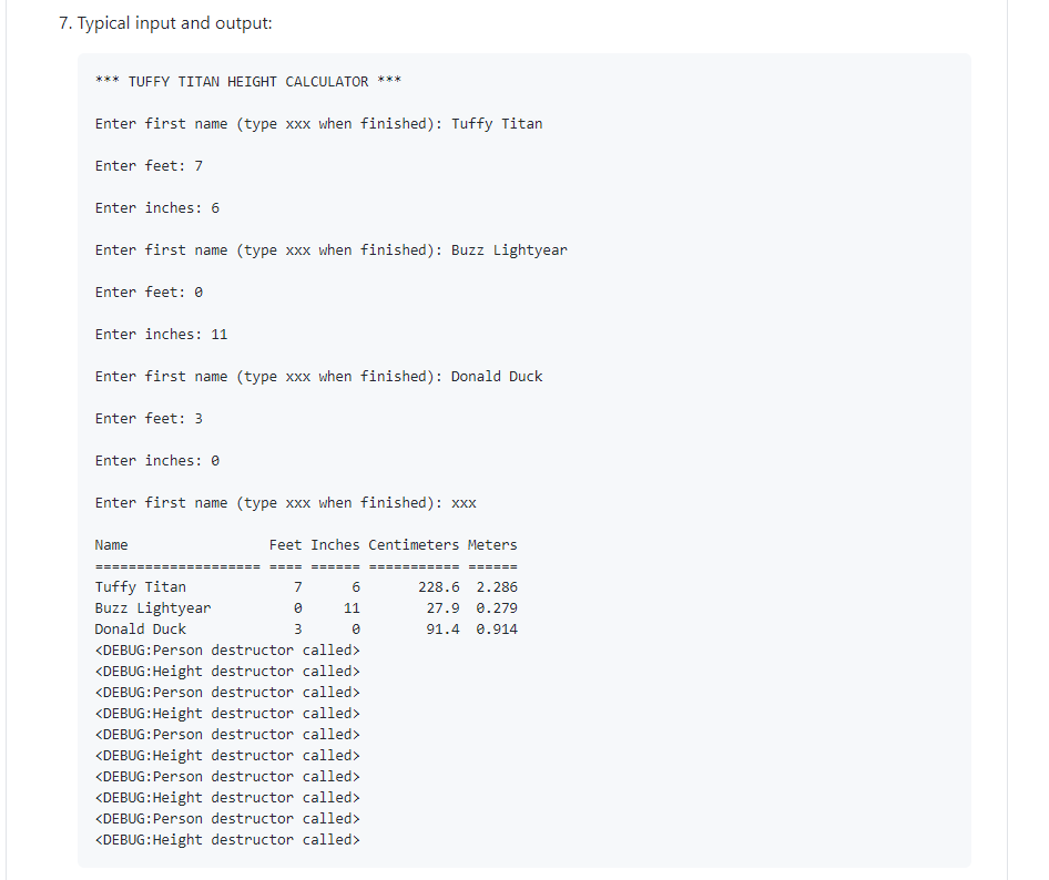 Solved 1. Title Comment Block i. Create your source code | Chegg.com