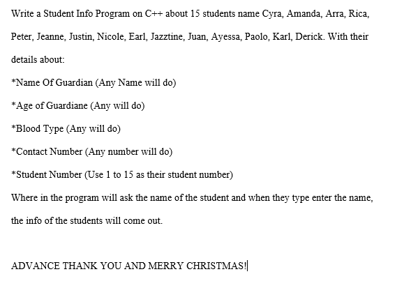 Solved Please Help me to make a FLOWCHART about this C++ | Chegg.com