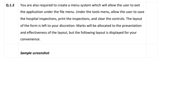 Solved Develop a Java GUI application that will capture a | Chegg.com