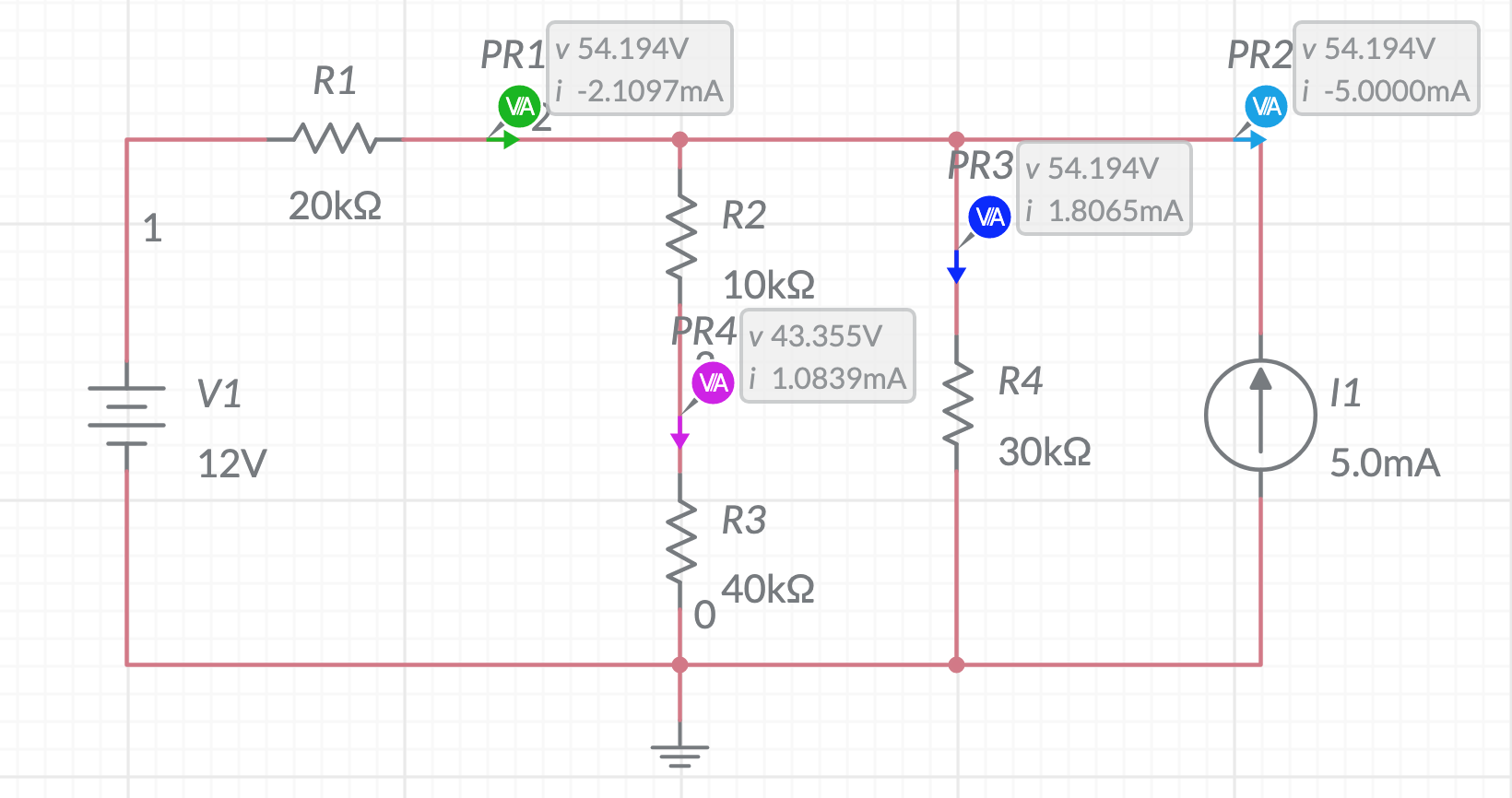 Solved Using DC sweep analysis, sweep the voltage of the | Chegg.com