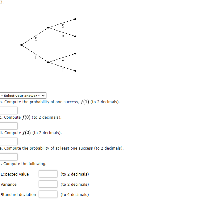 Solved Consider A Binomial Experiment With Two Trials And 6003