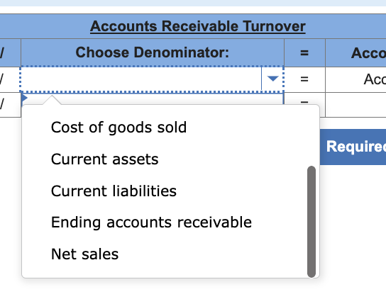 Solved QS 9-21 (Algo) Accounts receivable turnover LO A1 The | Chegg.com