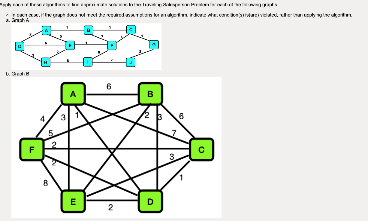 Solved ipply each of these algorithms to find approximate | Chegg.com