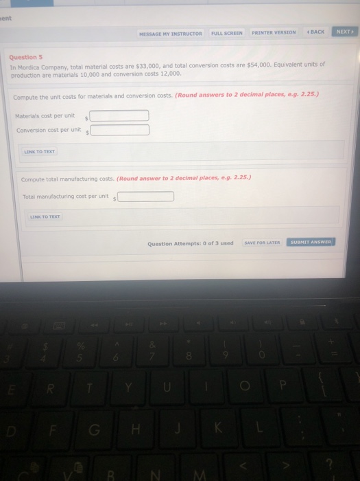Solved ent MESSAGE MY INSTRUCTOR fulL SCREEN PRINTER VERSION | Chegg.com