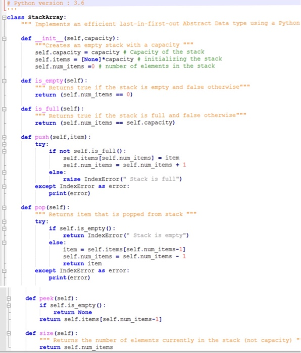 Solved These are class function for array and linkedstack. | Chegg.com