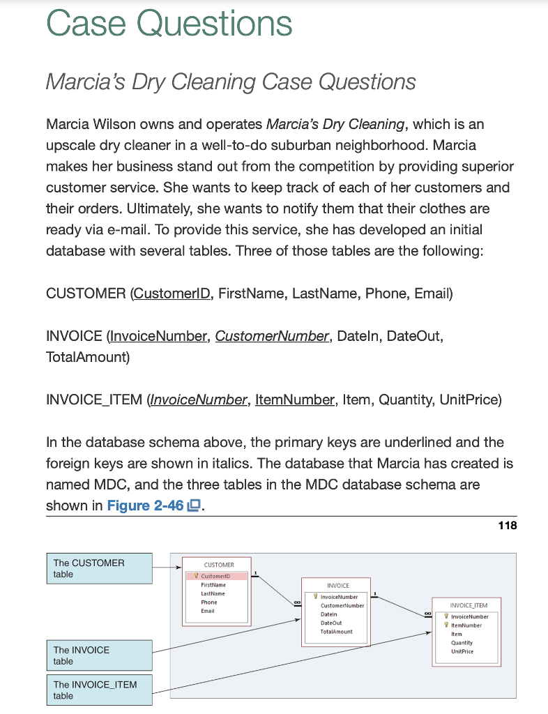 Solved Once you have setup your MDC_CH02 database, create an | Chegg.com