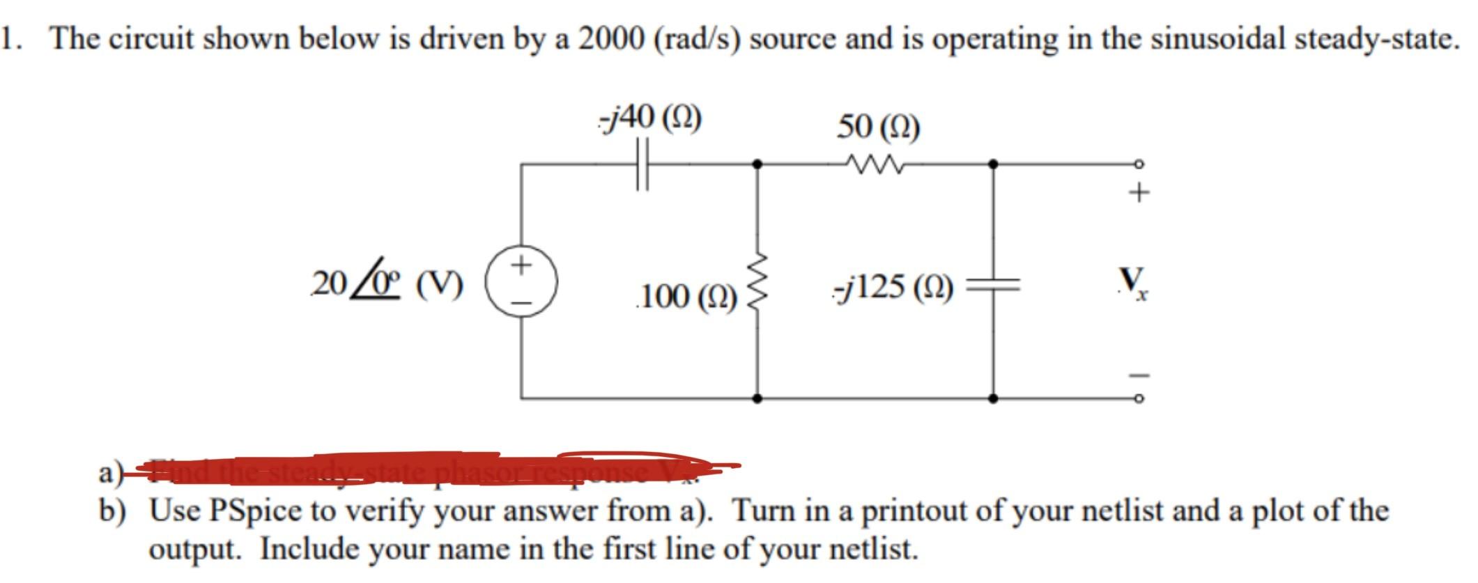 Solved This problem needs to be solved in PSpice! Please | Chegg.com Solved This problem needs to be solved in PSpice! Please | Chegg.com