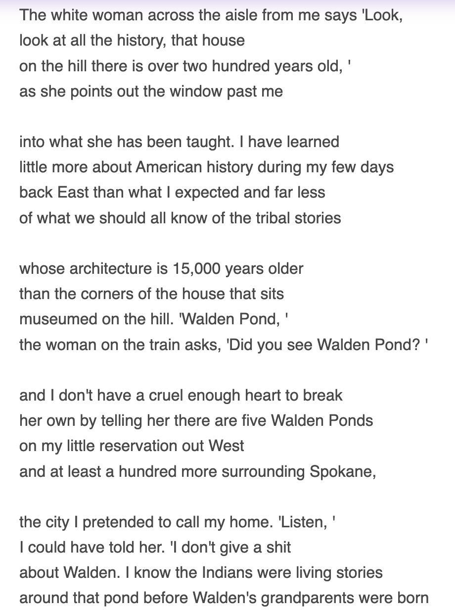 Solved Compare and Contrast the message in Sherman Alexie’s | Chegg.com