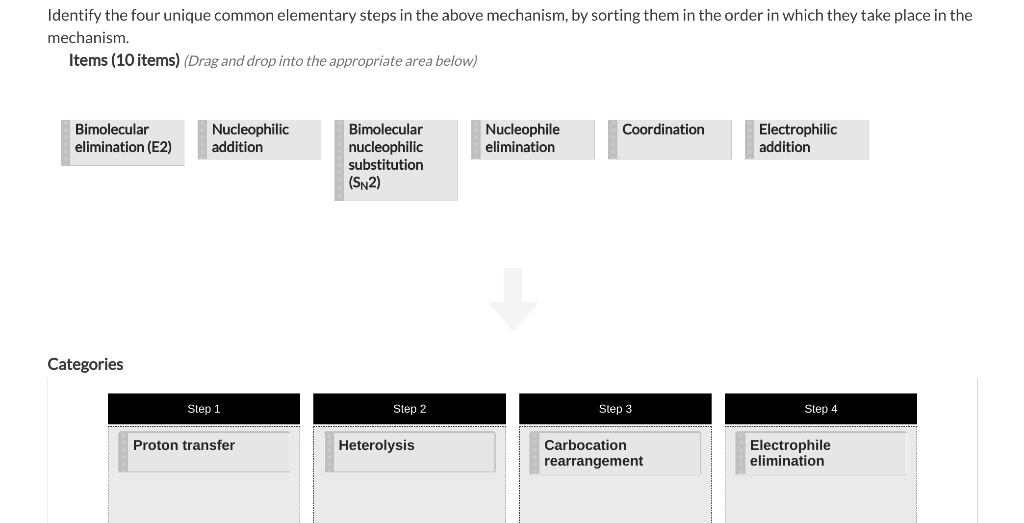 Solved In part one, complete the following mechanism by | Chegg.com
