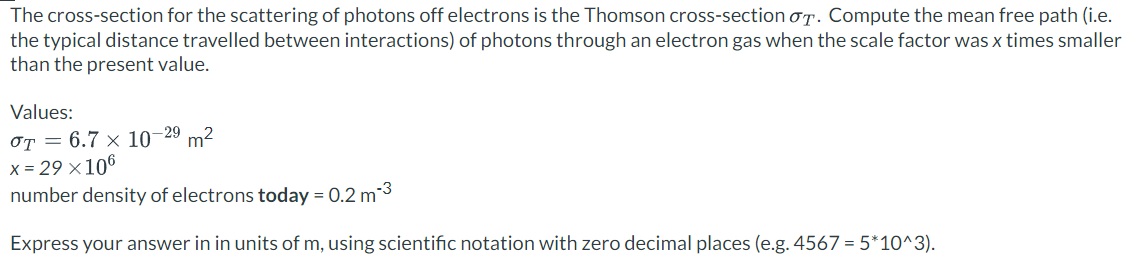 Solved For each problem, use the following values: c=3×108 | Chegg.com