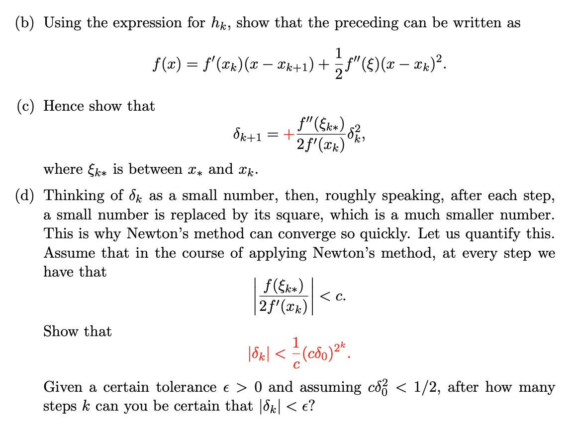 Solved 4. In the Week 7 tutorial, we discussed Newton's | Chegg.com