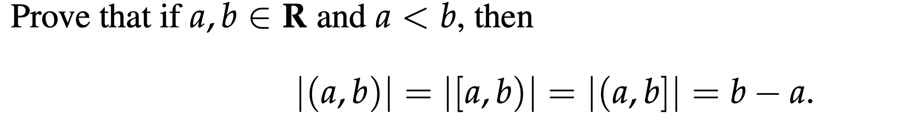 Solved Prove that if a,b E R and a