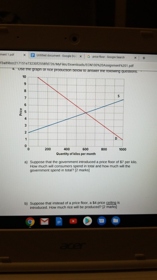 Solved iment 1.pdf X Untitled document - Google Do X G price | Chegg.com