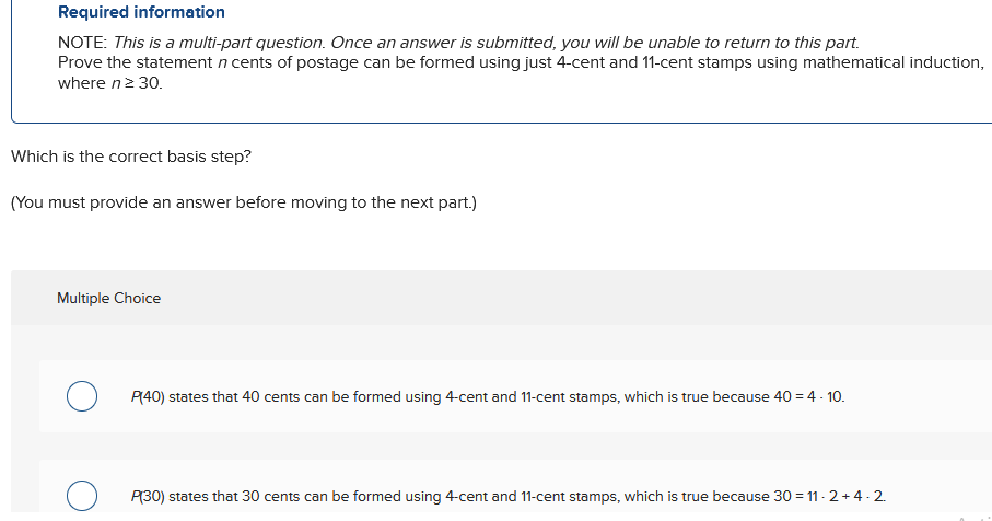 Solved This is a multi-part question. Once an answer is | Chegg.com