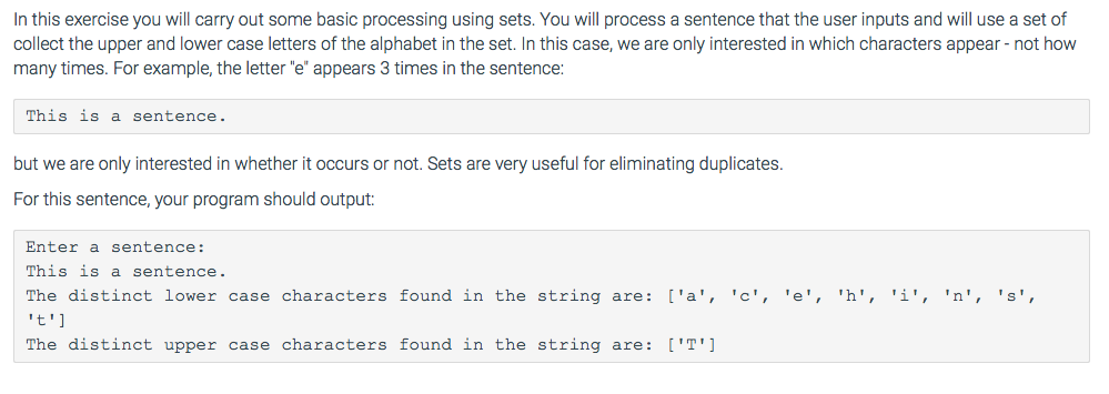 Solved In this exercise you will carry out some basic | Chegg.com