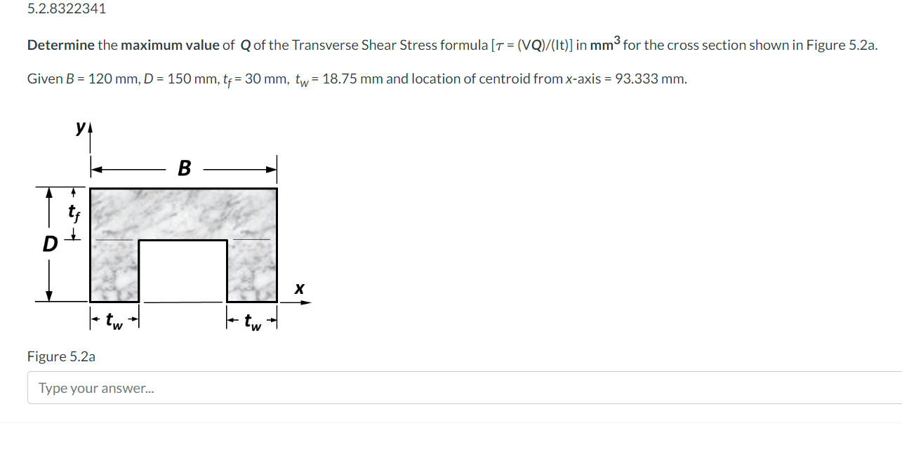 Solved 5.2.8322341Determine the maximum value of Q of the | Chegg.com