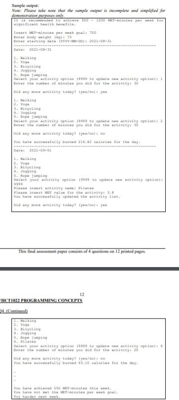 Solved 04. Metabolic equivalent of task (MET) is a ratio of | Chegg.com