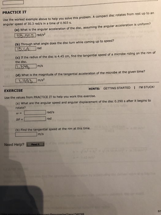 Solved PRACTICE IT Use the worked example above to help you | Chegg.com