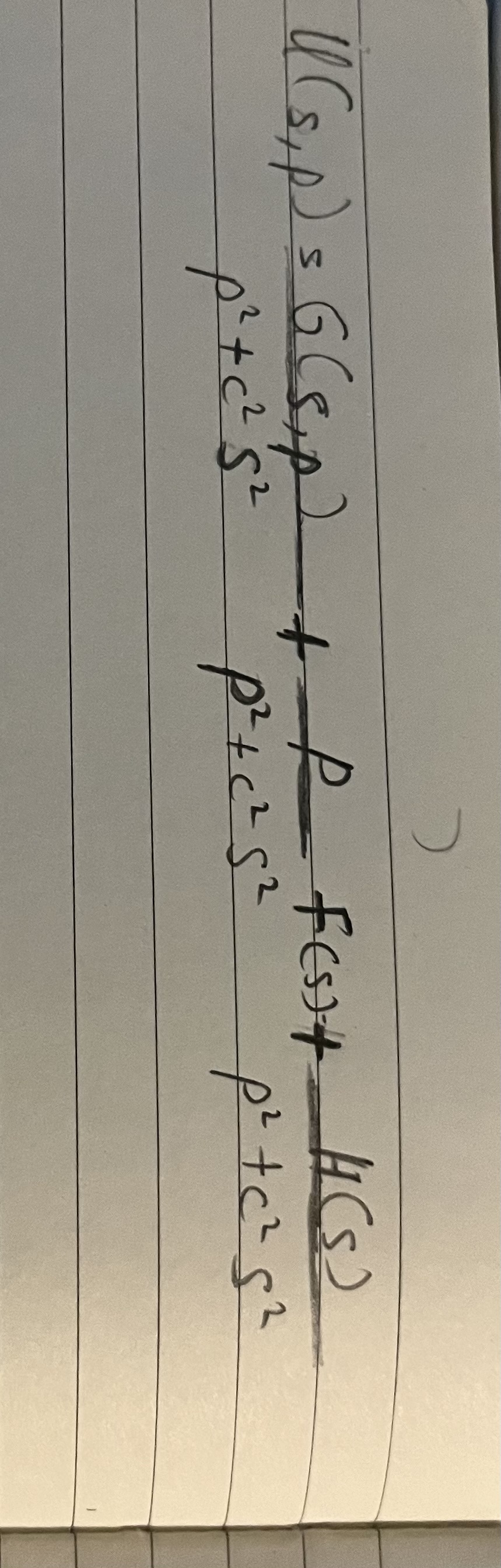 Solved a. Invert the equation above using Laplaceb. after | Chegg.com