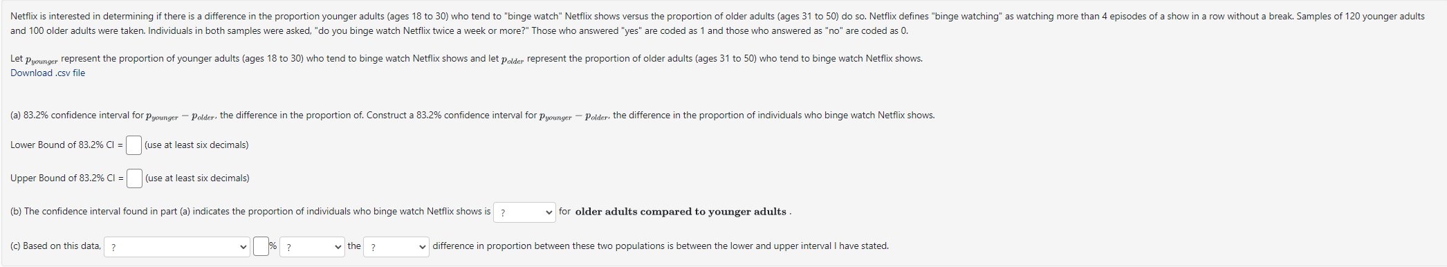 Solved Please do not round any decimals in calculations or | Chegg.com