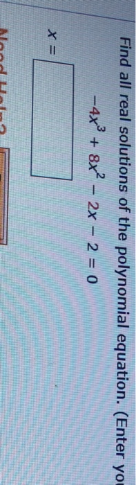 Solved Use the Rational Zero Test to list the possible | Chegg.com