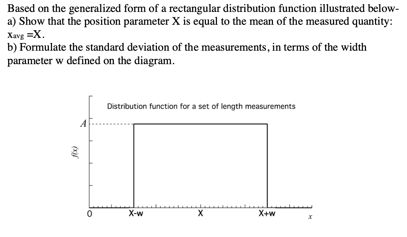 Solved Based on the generalized form of a rectangular | Chegg.com