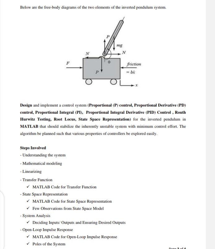 Solved Open Loop Step Response Matlab Code For Open Loop 5799