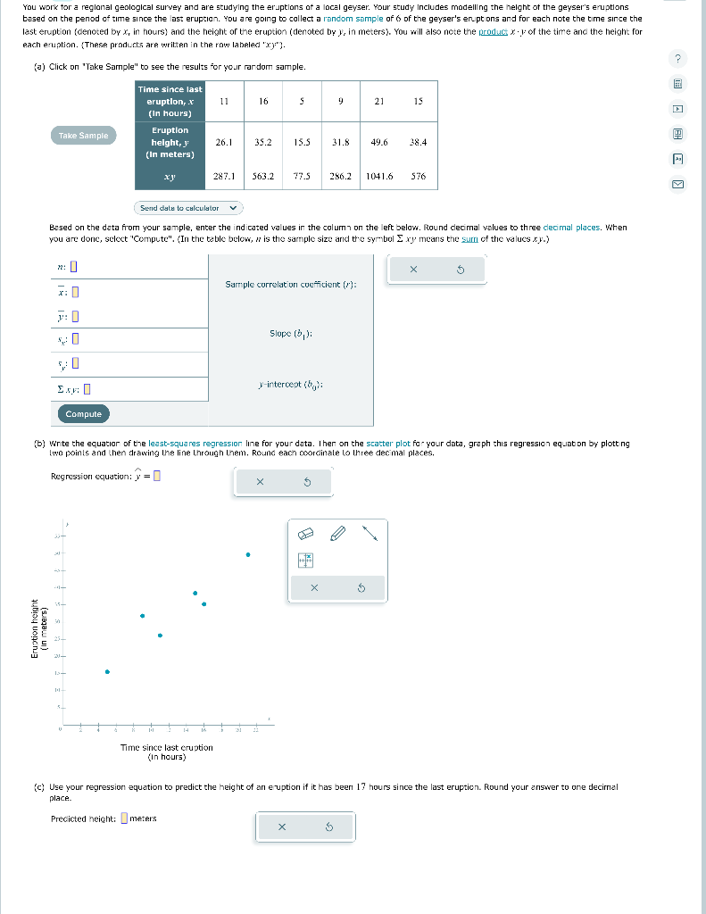 Solved You work for a regional geological survey and are | Chegg.com