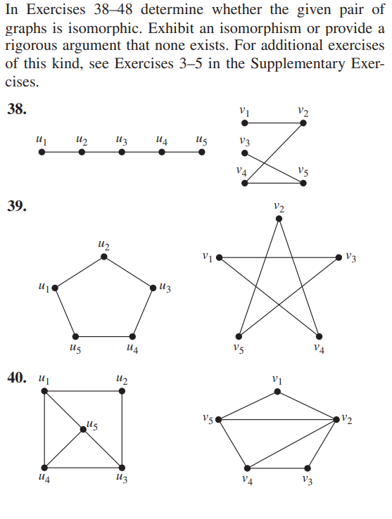 Solved In Exercises 38 48 Determine Whether The Given Pair 