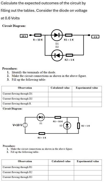 Solved Calculate the expected outcomes of the circuit by | Chegg.com