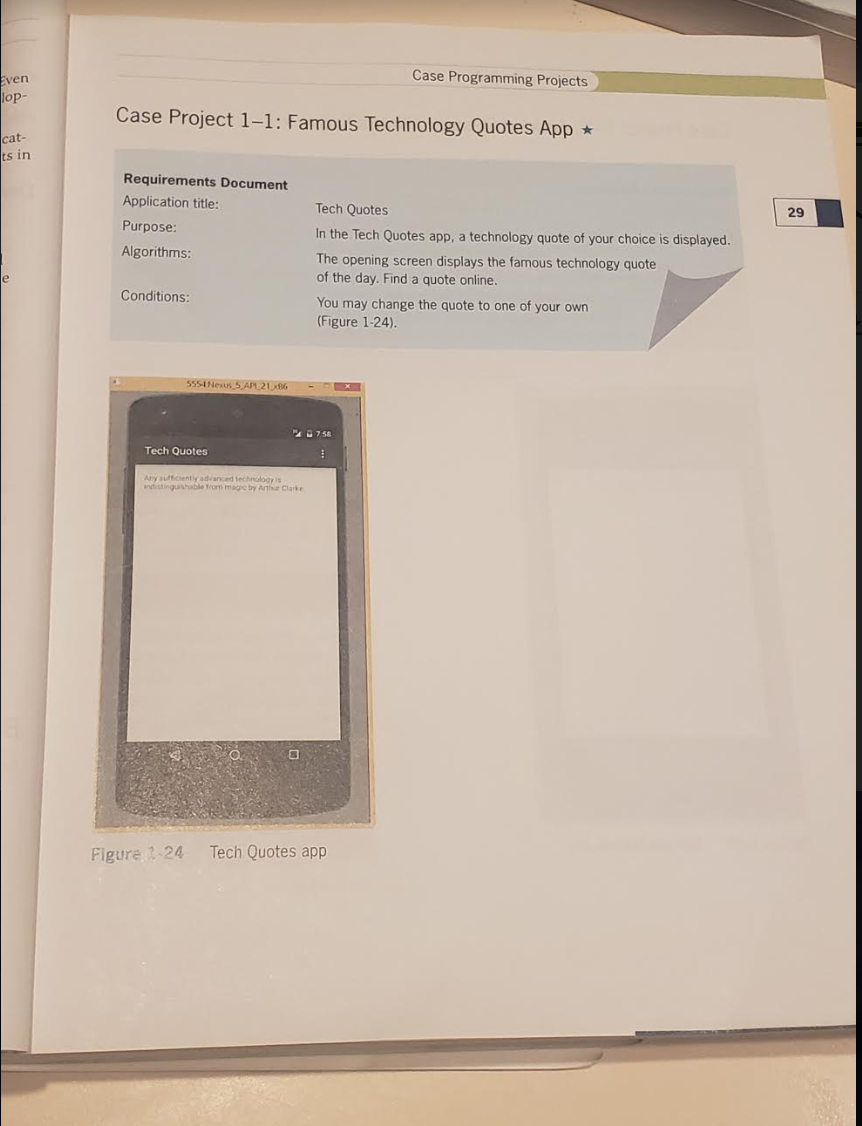 Case Project 1–1: Famous Technology Quotes | Chegg.com