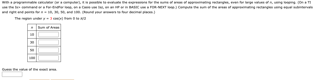 Solved With a programmable calculator (or a computer), it is | Chegg.com