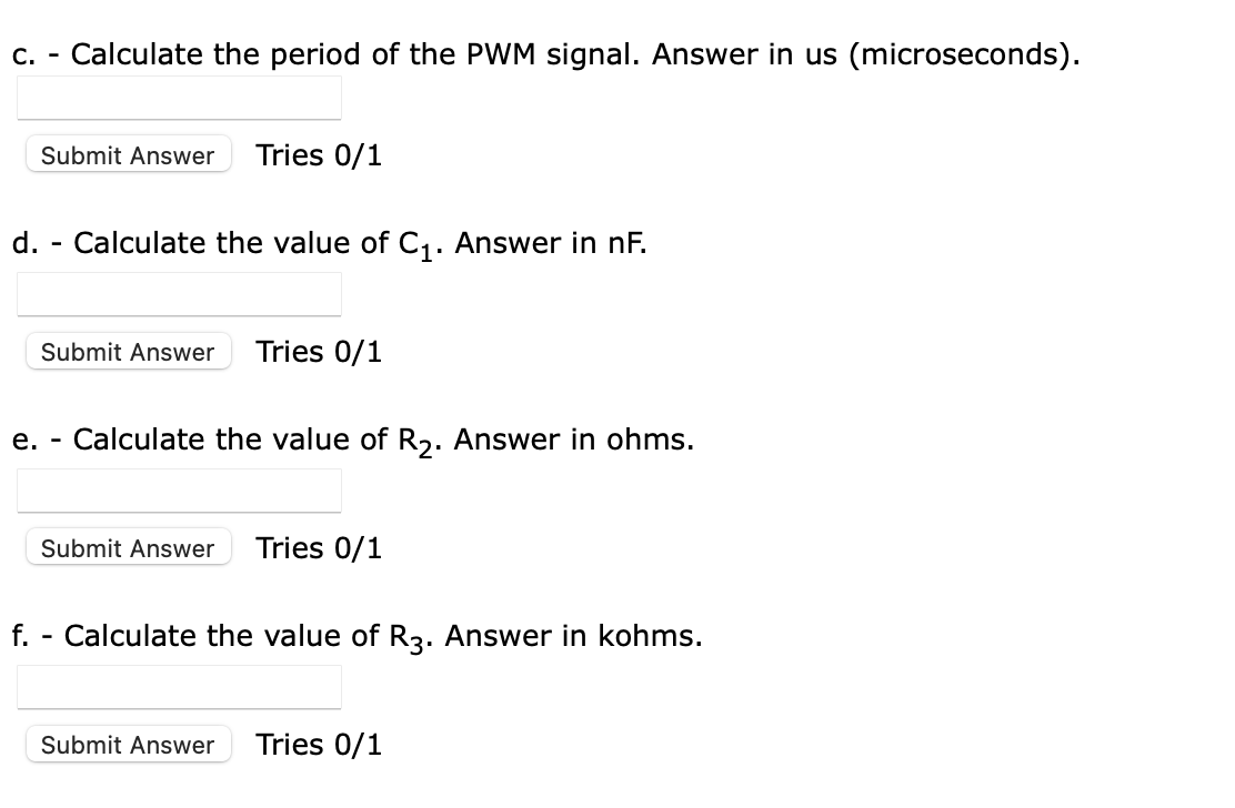 Solved QUESTION 2 Given: f=80kHz 5 Vpp triangle wave at the | Chegg.com