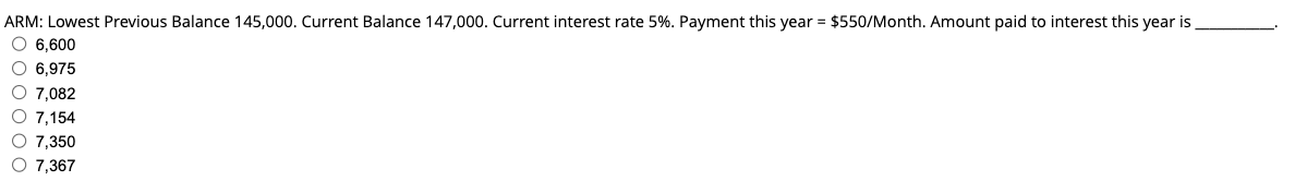 Solved 6,600 6,975 7,082 7,154 7,350 7,367 | Chegg.com