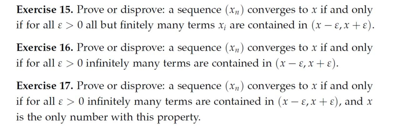 Solved Exercise 15. Prove or disprove: a sequence (Xn) | Chegg.com