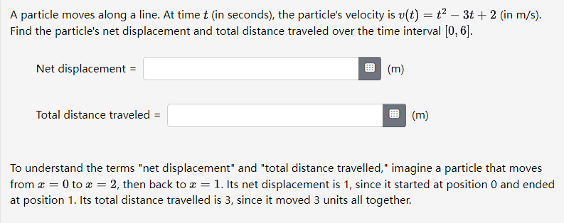Solved A particle moves along a line. At time t (in | Chegg.com