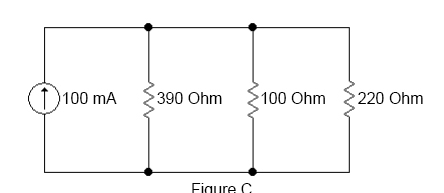 Solved PART 1) For the circuit for checking KCL and KVL | Chegg.com
