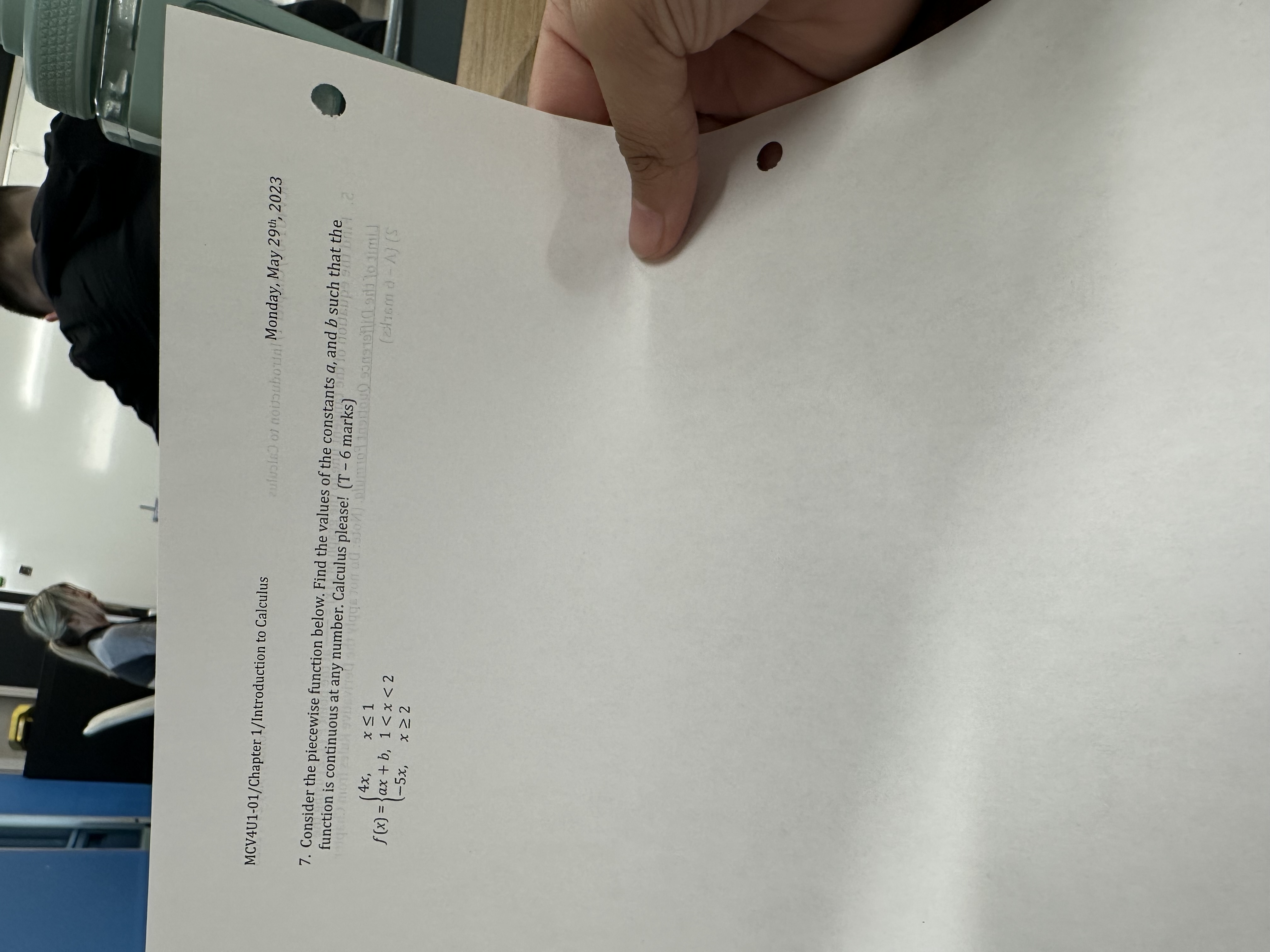 Solved 7. Consider the piecewise function below. Find the | Chegg.com